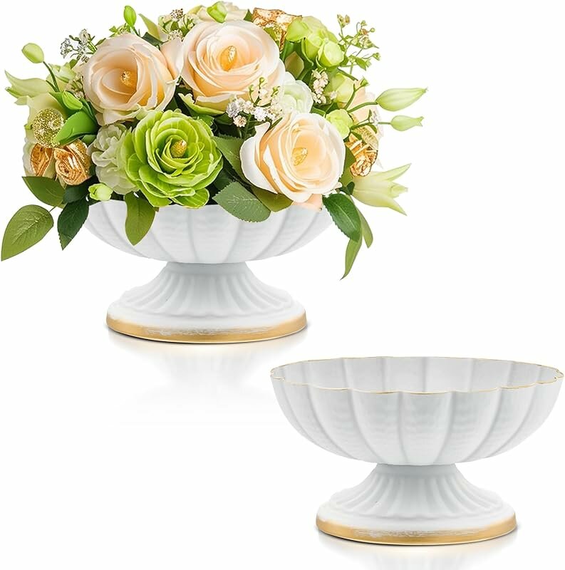 Винтажная компотница-ваза для свадьбы