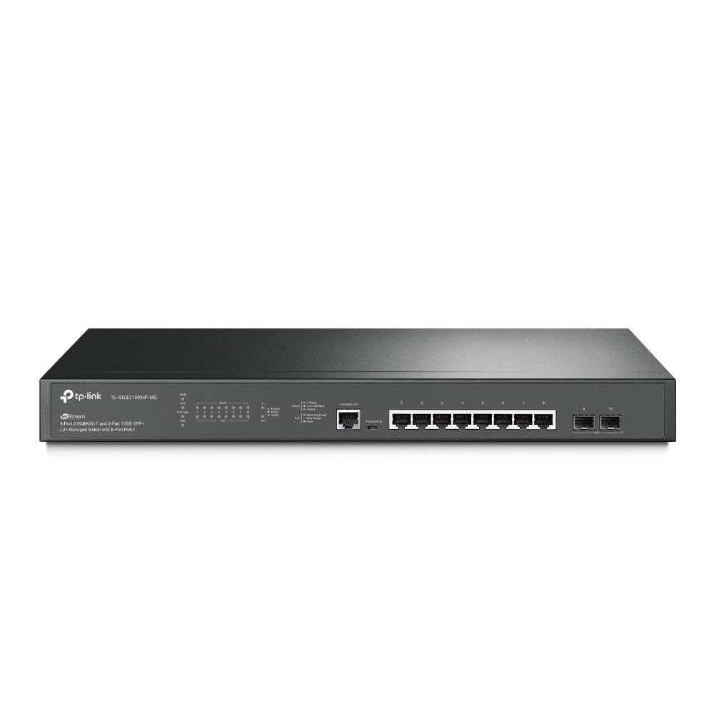 Коммутатор SG3210XHP-M2 TP-LINK Облачное управление 10 портов 2500 Мбит/сек