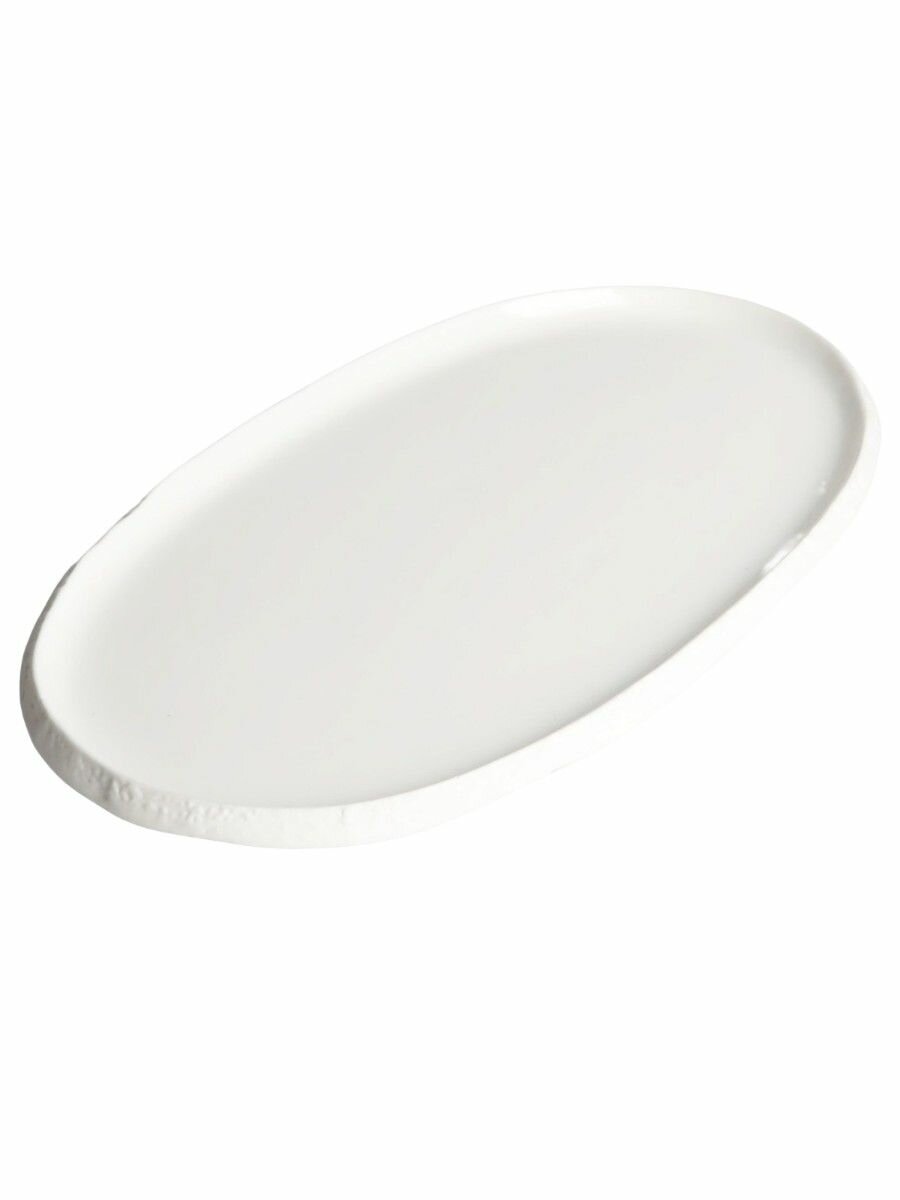 Блюдо "Home Chef Texture", овальное, фарфоровое, белое, 29 см x 16 см