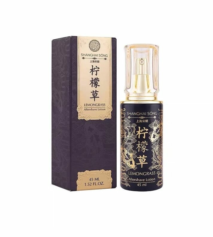 SHANGHAI SONG Лосьон после бритья Lemongrass Aftershave Lotion, 45 мл