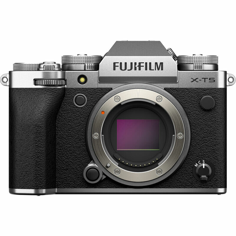 Цифровая фотокамера Fujifilm X-T5 Body с матричной стабилизацией, серебристый