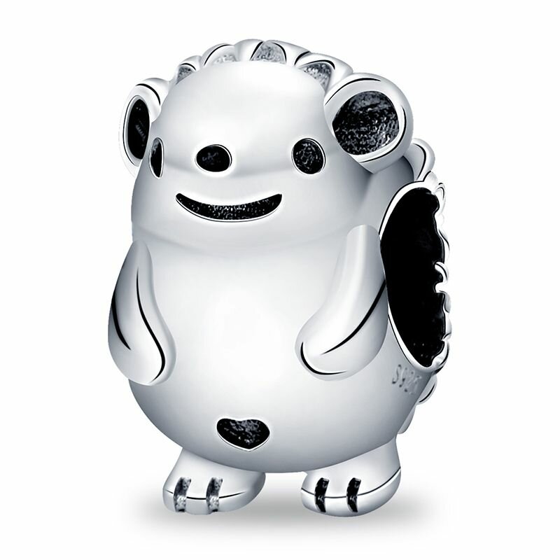 Подвески и кулоны PANDORA ежик из бисера