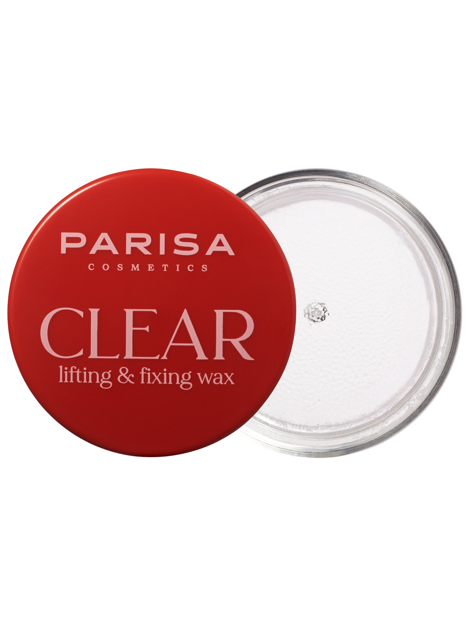 Воск для фиксации бровей Parisa Cosmetics Clear Lifting & Fixing Wax, прозрачный, 7г
