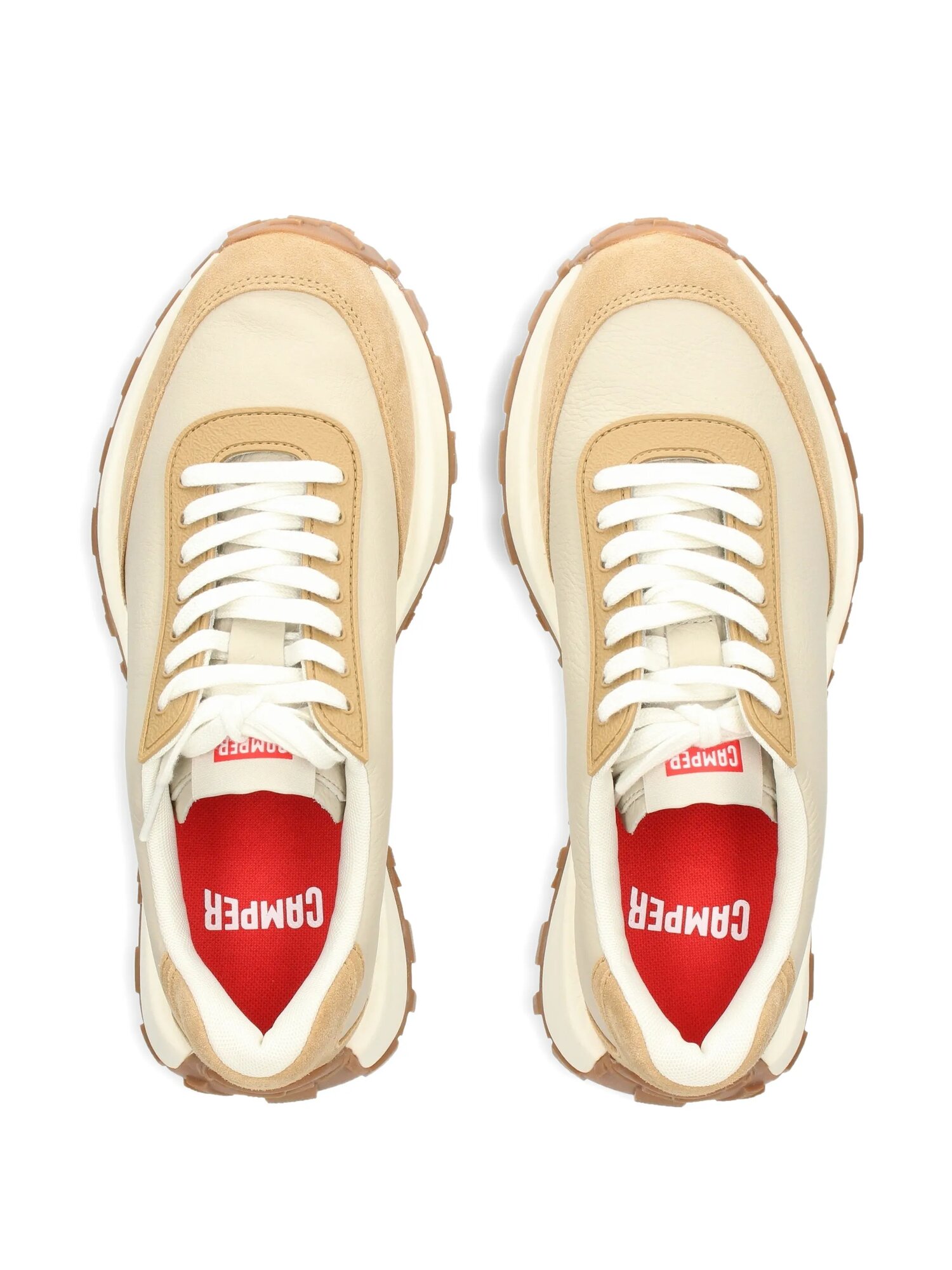 Кроссовки Camper Suede-panel sneakers, размер 44 EU, разноцветный — фото 1
