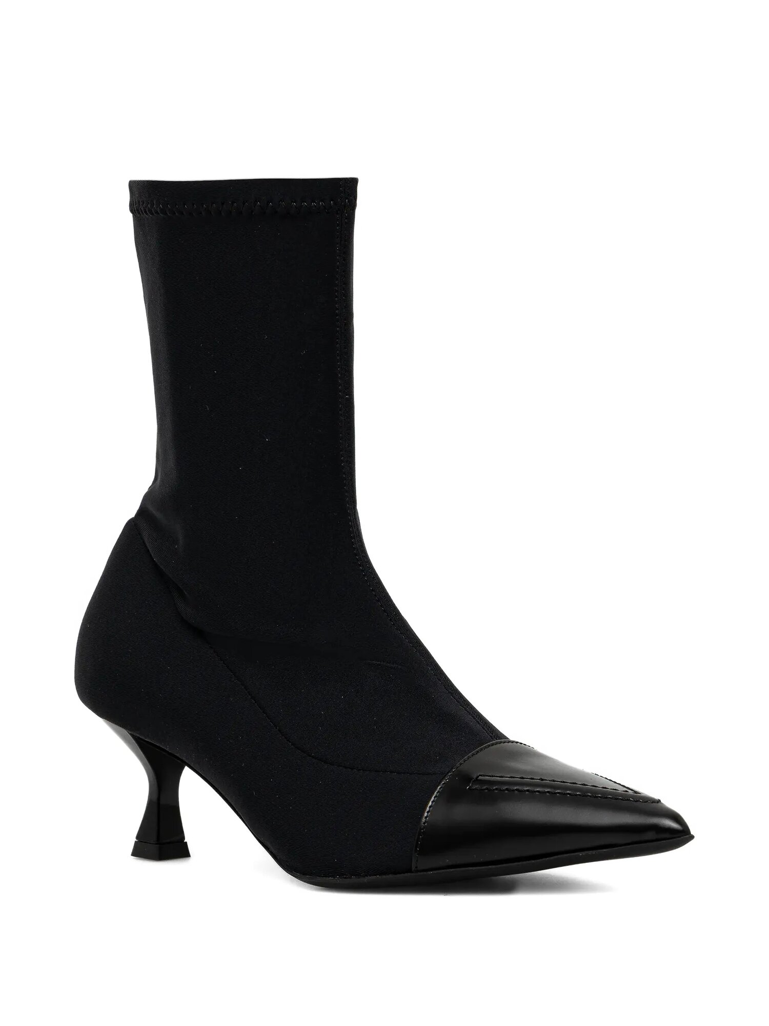 Ботильоны LOVE MOSCHINO Pointed-toe heeled boots, размер 41 — фото 1