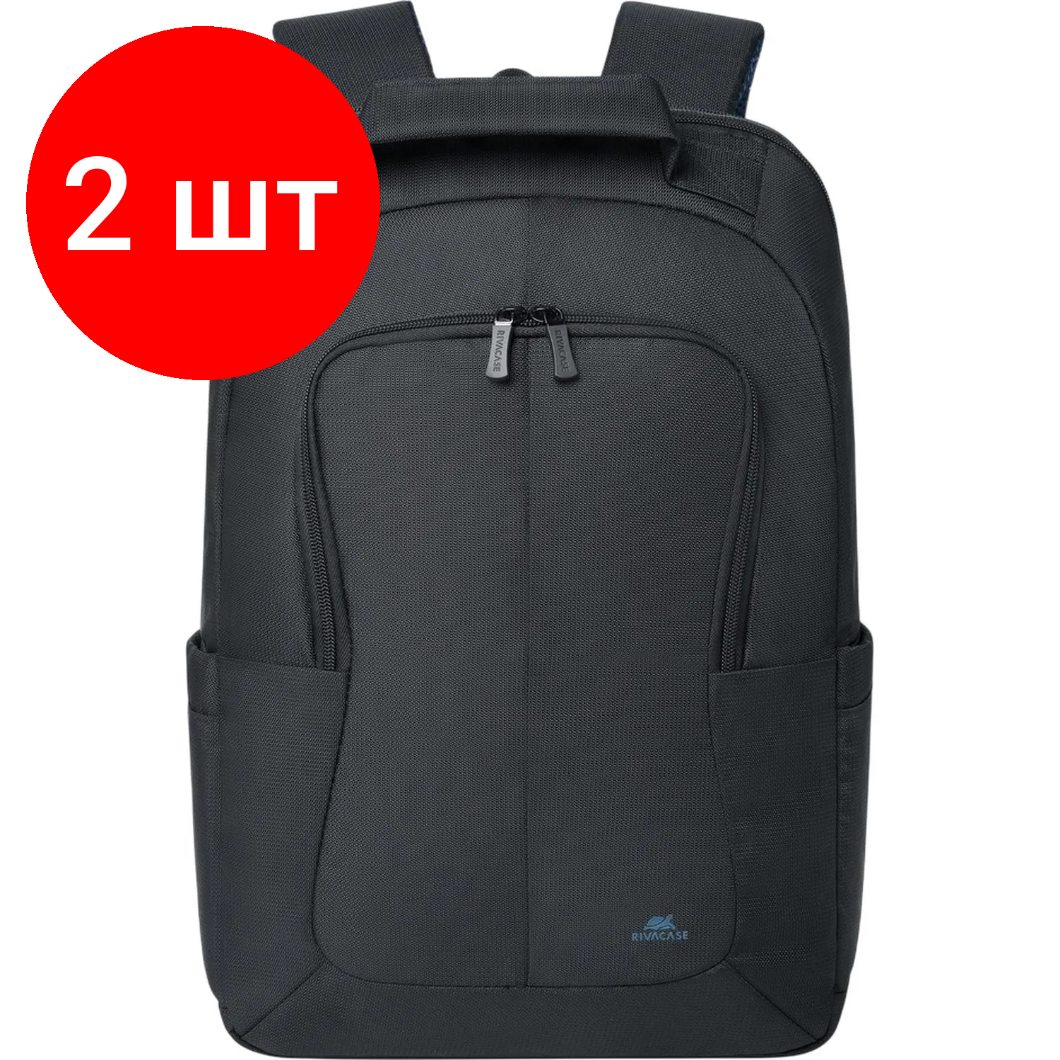 Комплект 2 штук, Рюкзак для ноутбука RIVACASE 8436 black Tegel-ECO 15.6-16 (22л) / 6