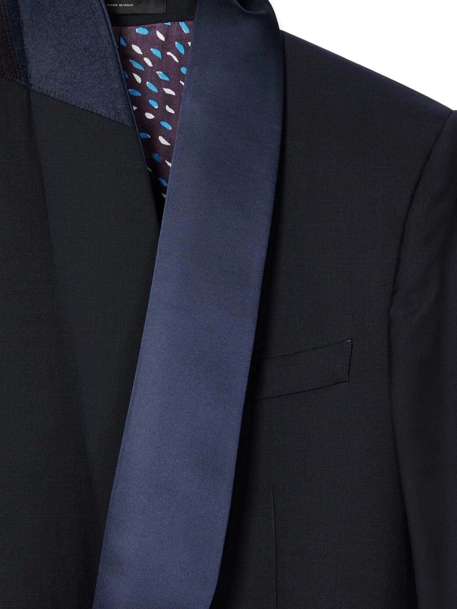 Куртка Paul Smith Single-breasted blazer, размер 38, blue — фото 1
