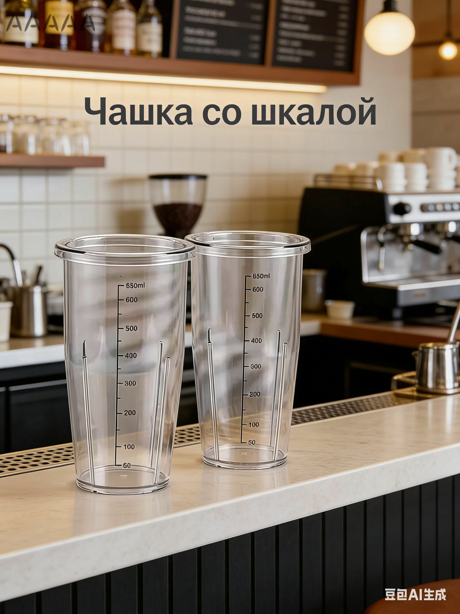 Емкость мерная, 651 мл, 1 шт мерный стакан измерительная емкость мерная посуда