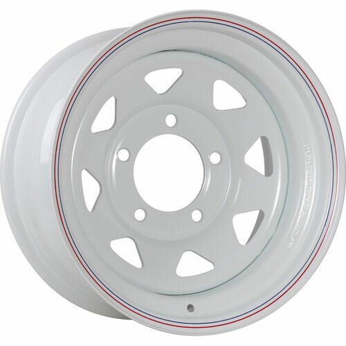 Колесный штампованный диск ORW (Off Road Wheels) УАЗ R16x8 5x139.7 ET25 CB110 White 82W