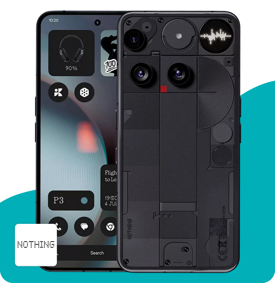 Смартфон Nothing Phone (3), 16/512 Гб, AMOLED, Black (черный)