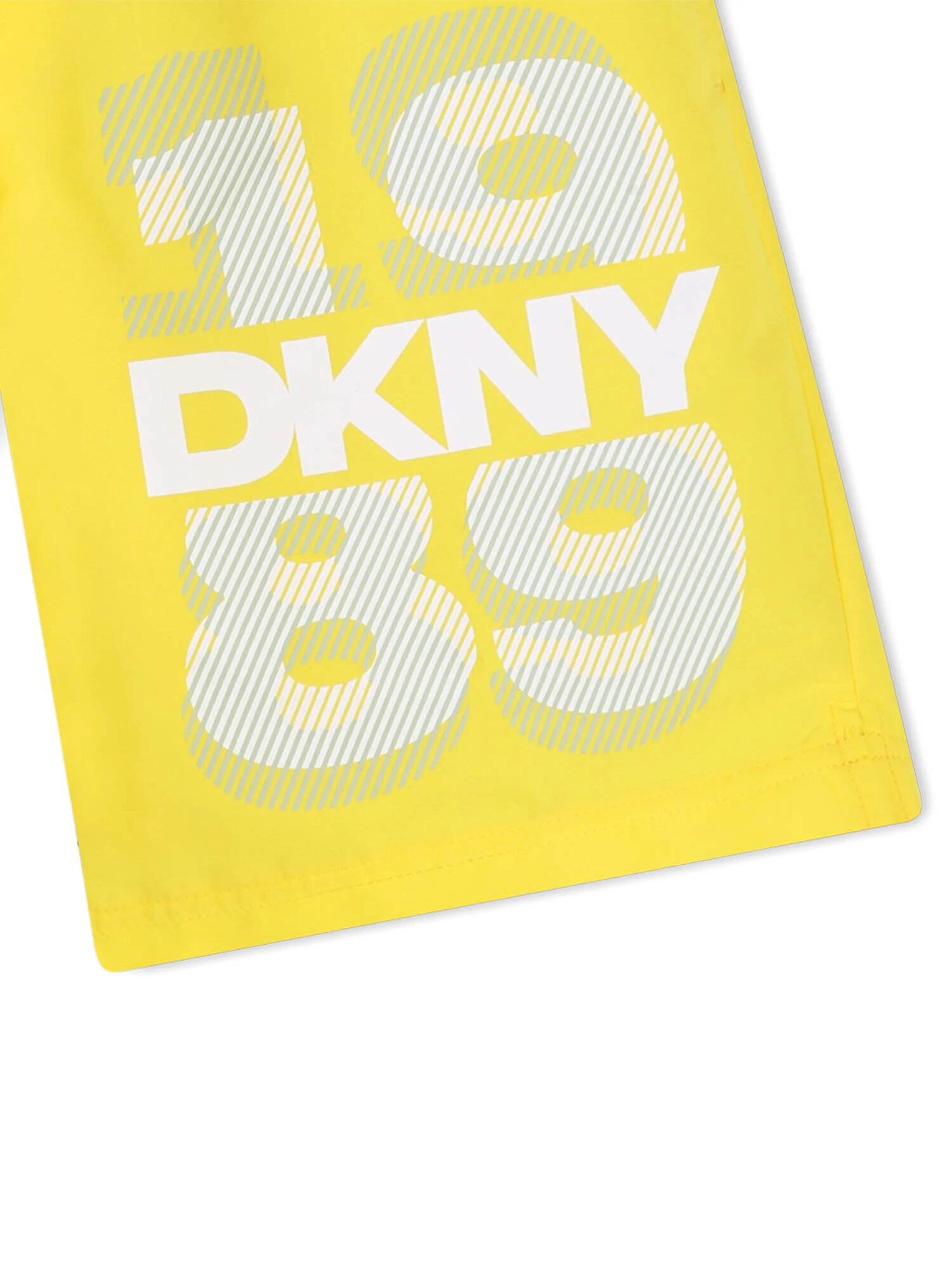 Шорты DKNY, размер 8 лет, светло-желтый — фото 1