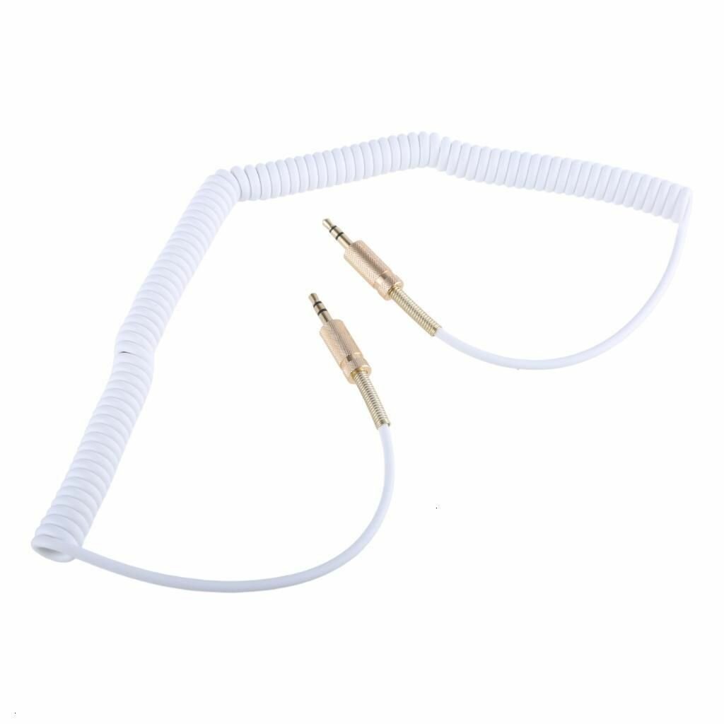 Аксессуар для аудиотехники, Пружинный аудиокабель Marshall Bluetooth speaker Spring белый