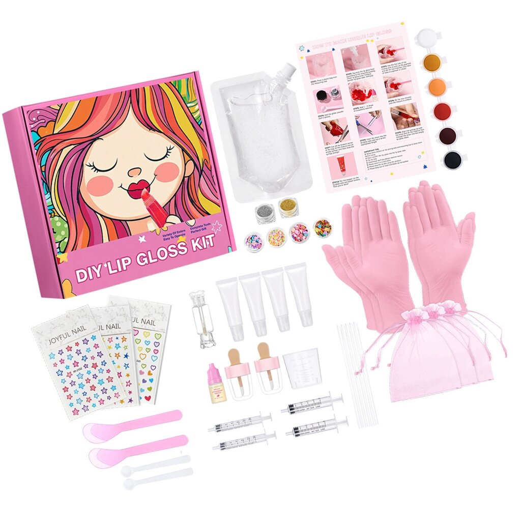 Детский набор блесков для губ своими руками