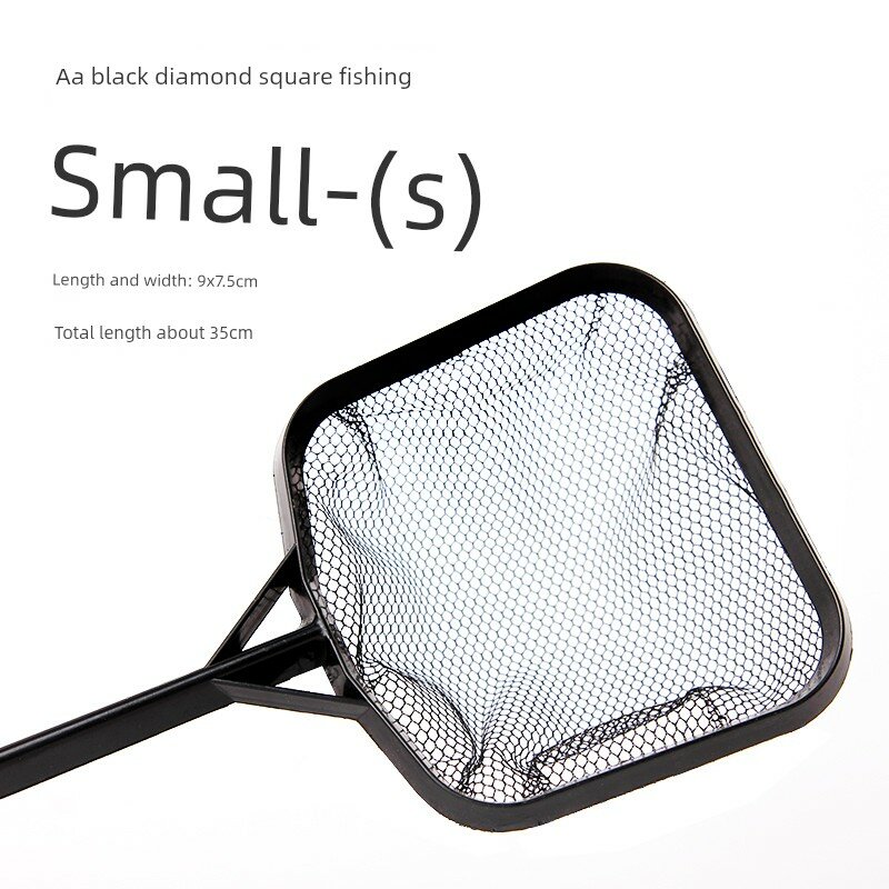 Специальная сетка для ловли рыбы и креветок в аквариуме, телескопическая ручная сетка из нержавеющей стали, сетка для