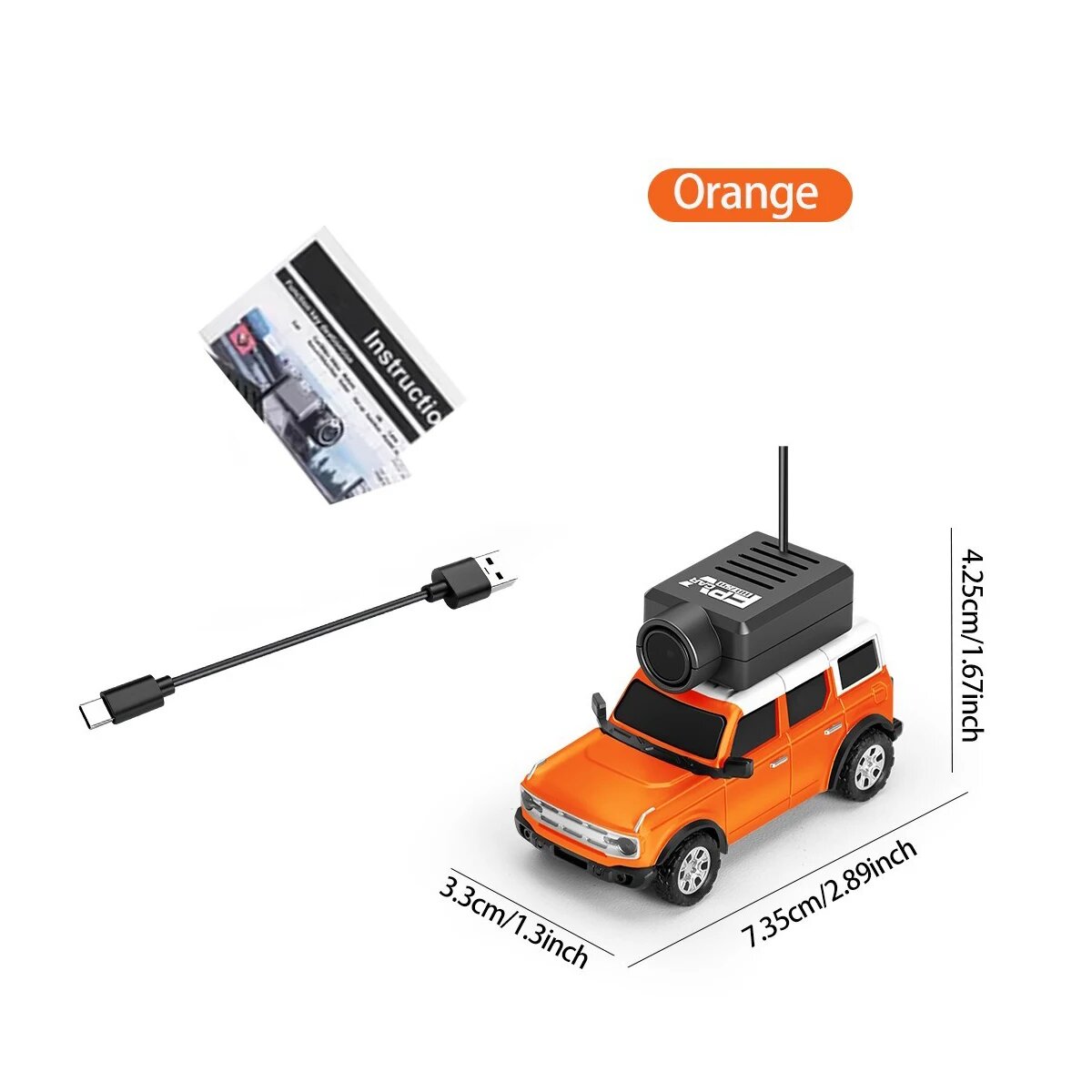 Радиоуправляемая машина WLtoys 6405/6406 Оранжевый, 6405 orange-APP