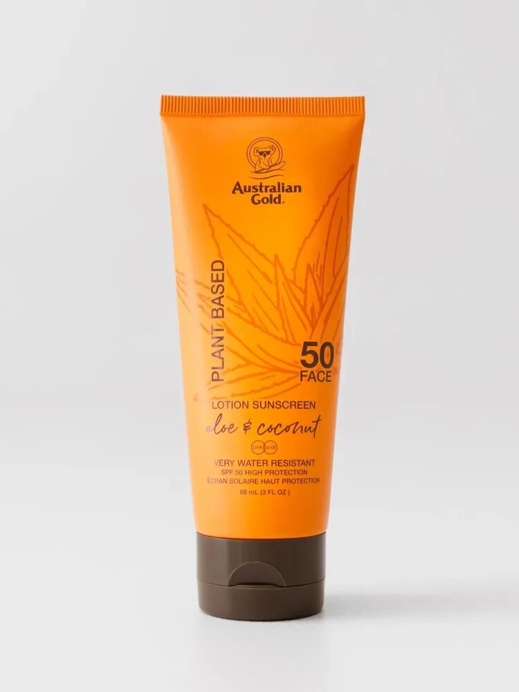 Солнцезащитный лосьон Australian Gold Plant Based SPF 50 FACE Lotion 88 мл