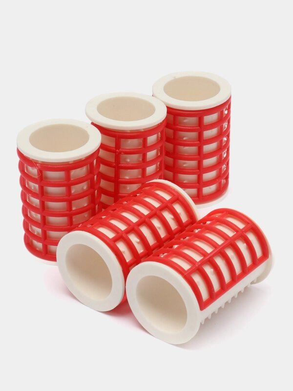 Бигуди для волос, с зажимом, 5 шт, диаметр 3,8 см