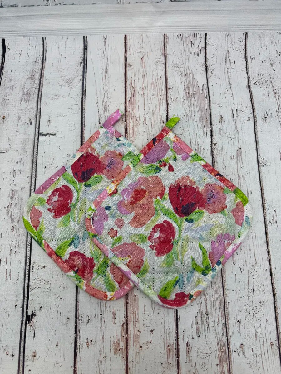 Прихватка кухонная квадратная2 шт 16*16