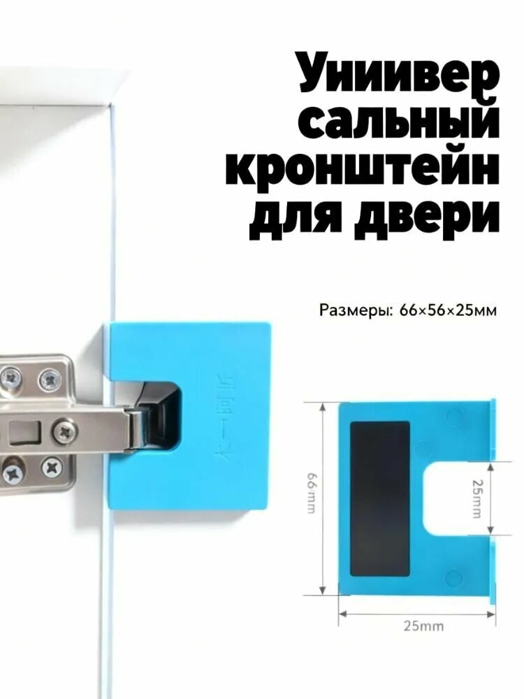 Шаблон мебельный для разметки и врезки петель. Кондуктор для установки петель.