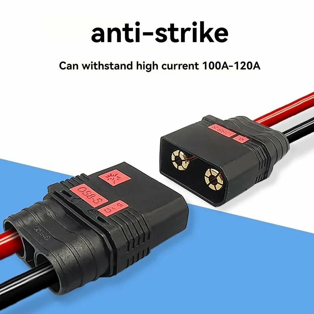(T X Z A) QS8-S Разъем Для Аккумулятора Повышенной Прочности, Искробезопасный, Золотой