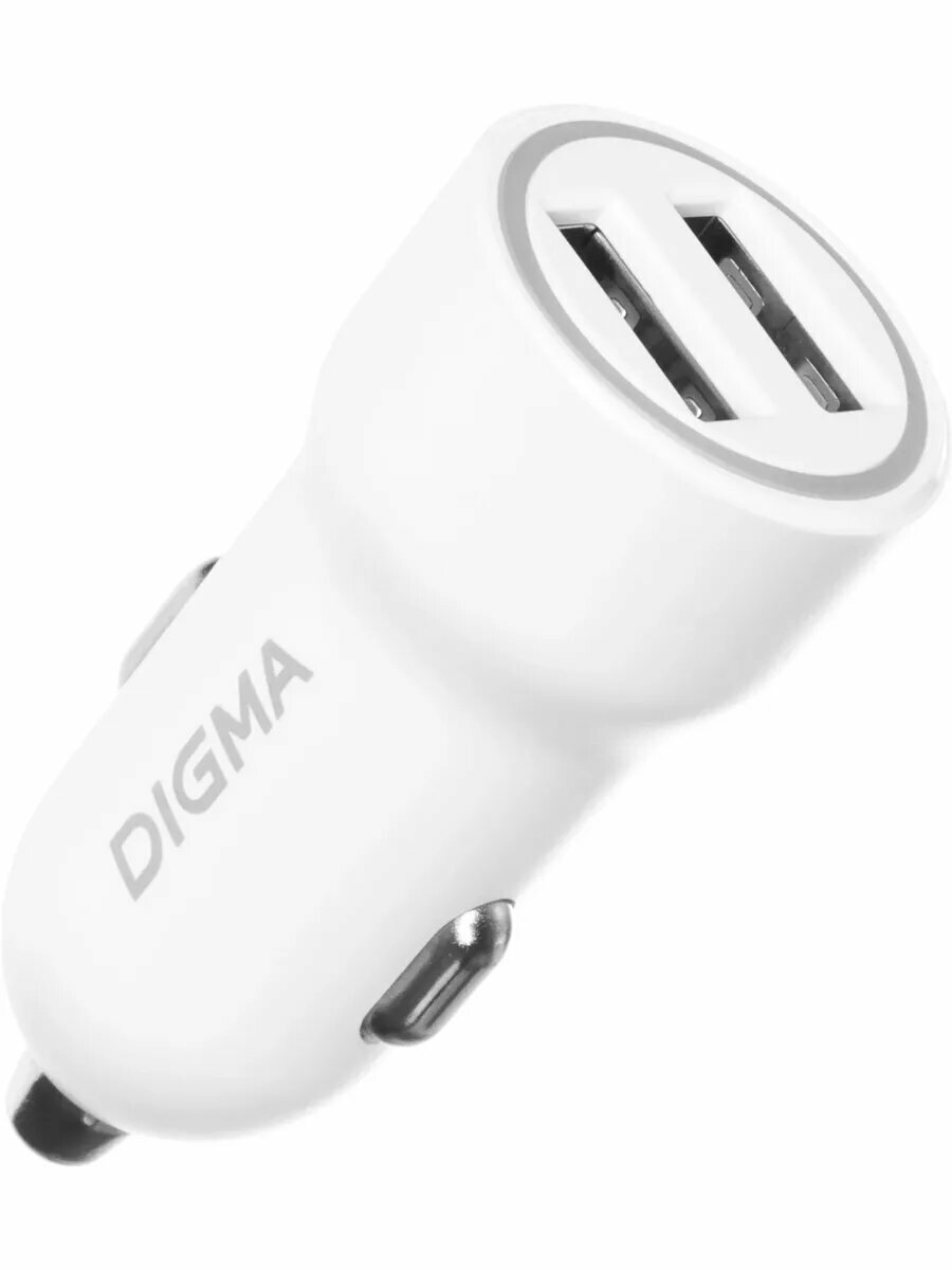 Автомобильное зар./устр. DGC1С 12W 2.4A 2xUSB