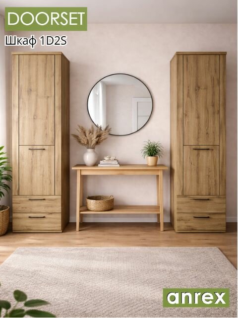 Шкаф Doorset 1D2S — фото 1