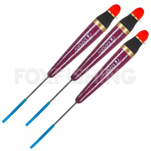 Поплавок Expert 202-65 1,5гр. 9см. 3шт. антенна 6,5мм. /цв. Красный