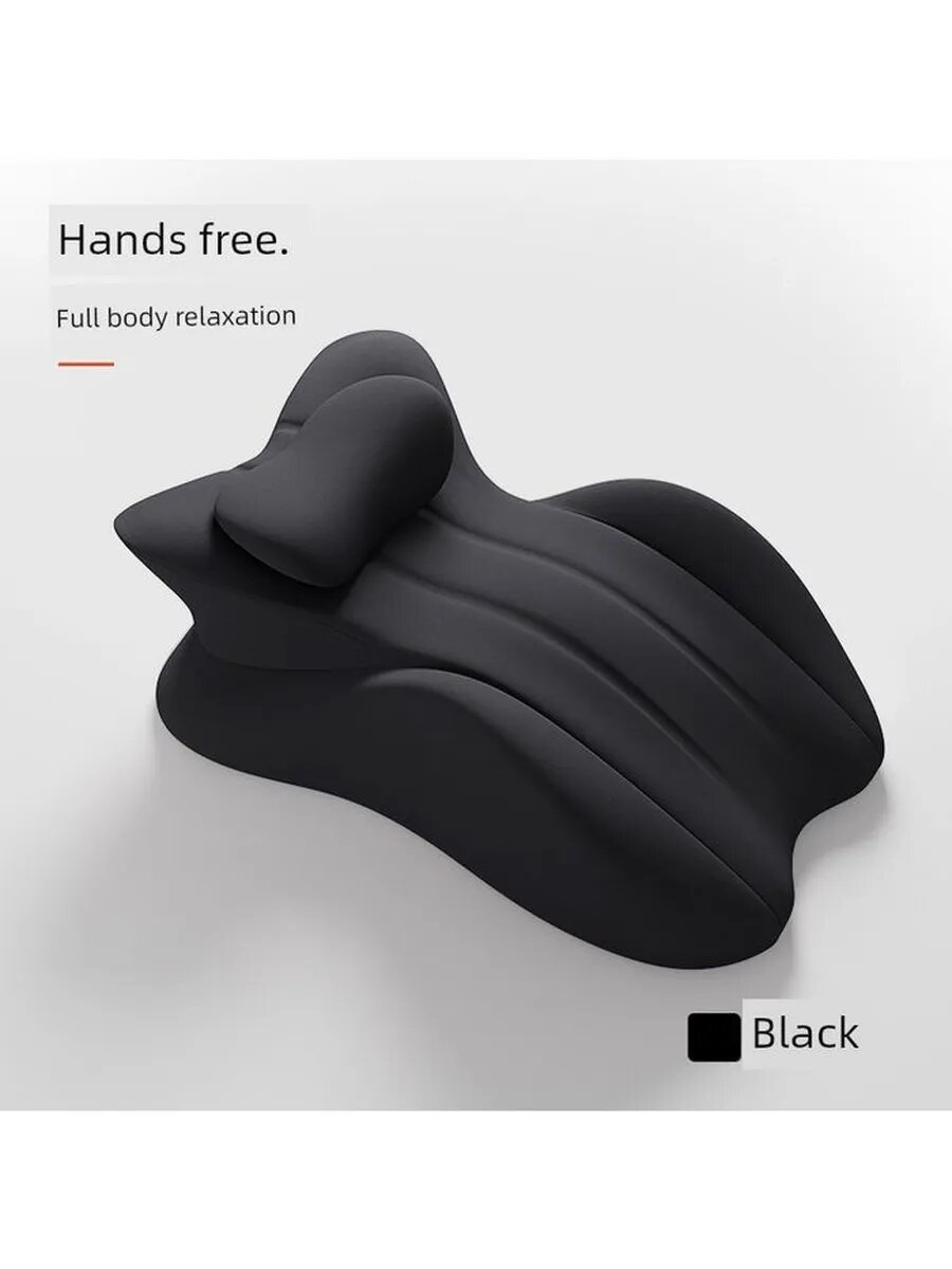 Подушка для сна-4 сезона Черный (с подушкой)