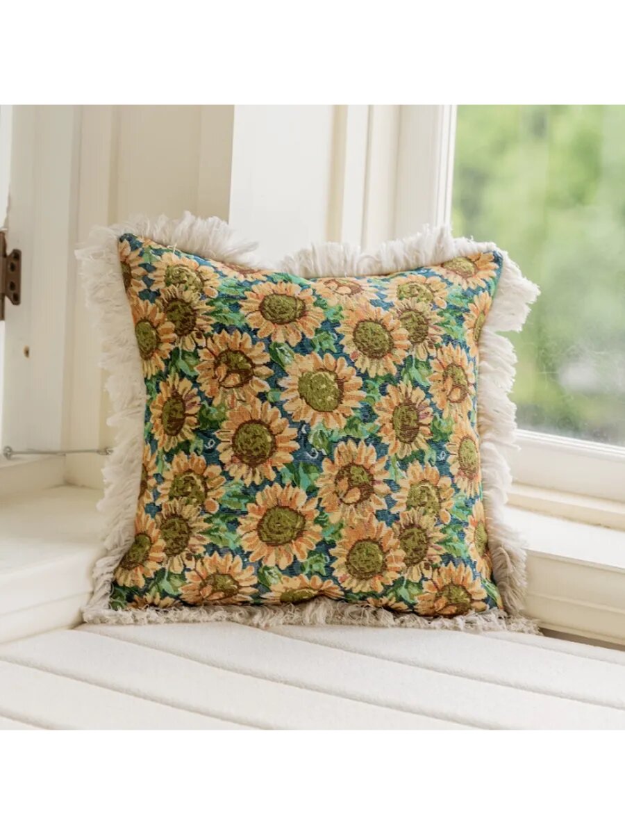 Подсолнух B-45*45см, с наполнителем, Manyue Home