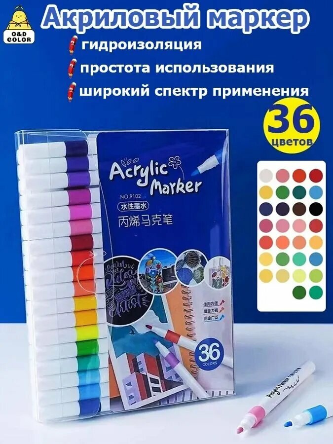 Набор маркеров, 36 шт.