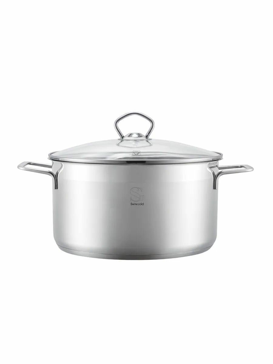 Кастрюля с крышкой SG-18093 22x12,5 см 4,7 л.