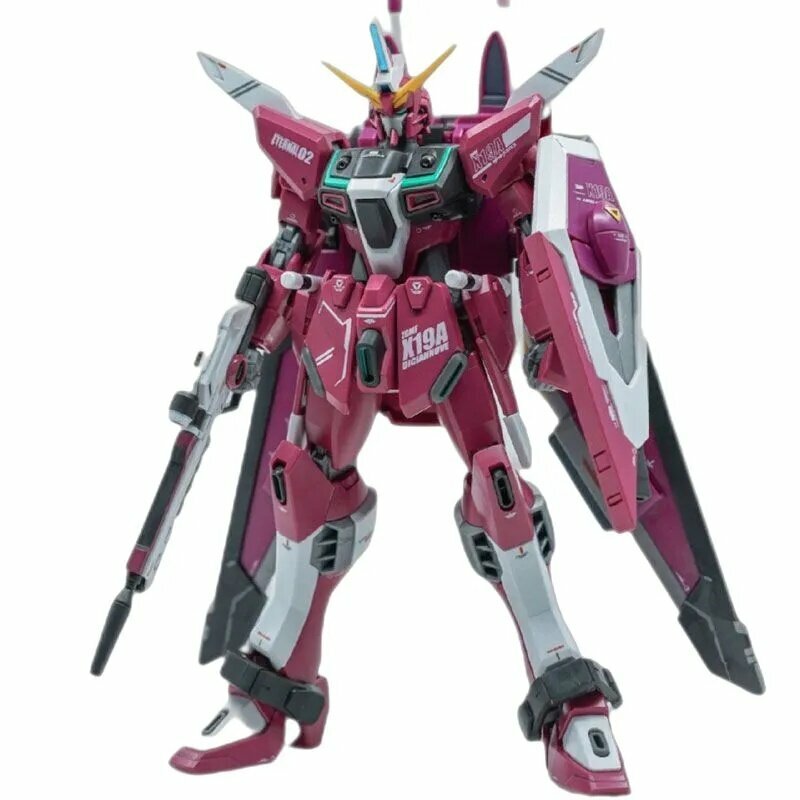 Игрушечная фигурка Gundam Модель HG 1:144 Бесконечное правосудие ZGMF-X19A/С кронштейном