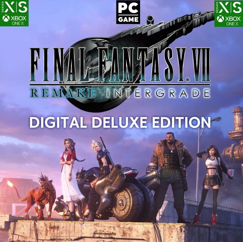 FINAL FANTASY VII REMAKE INTERGRADE Digital Deluxe Edition Xbox One / Series S / Series X +PC