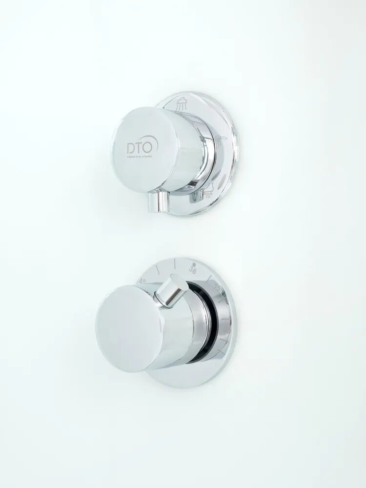 Термостатический смеситель DTO Premium для душевой кабины и душевой системы, смеситель термостат, латунь