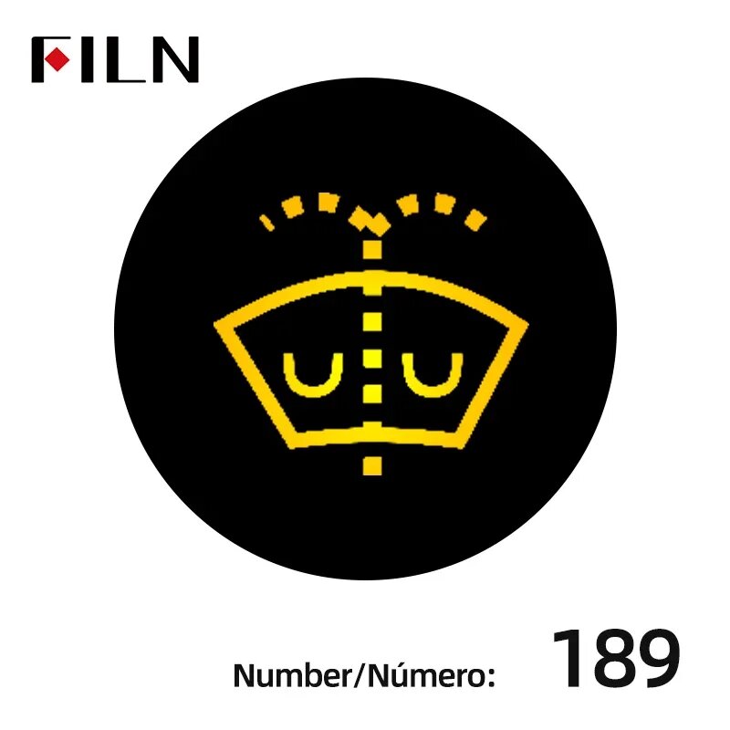 FILN Индикатор 10мм, Цвет 189, 12В/24В