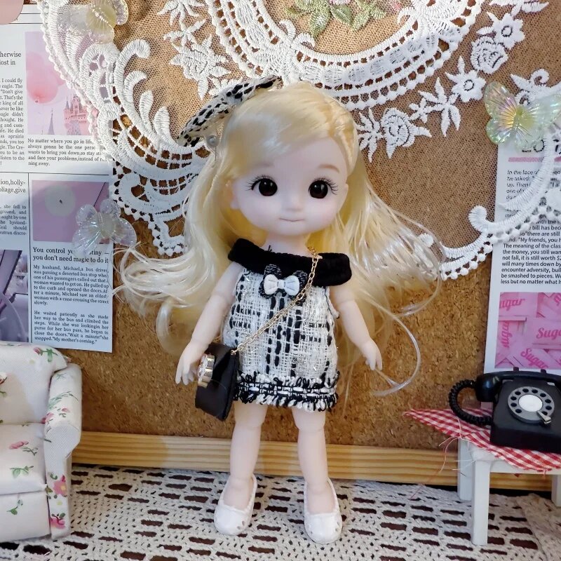 Кукла BJD 16 см, цвет: 16cm bjd doll