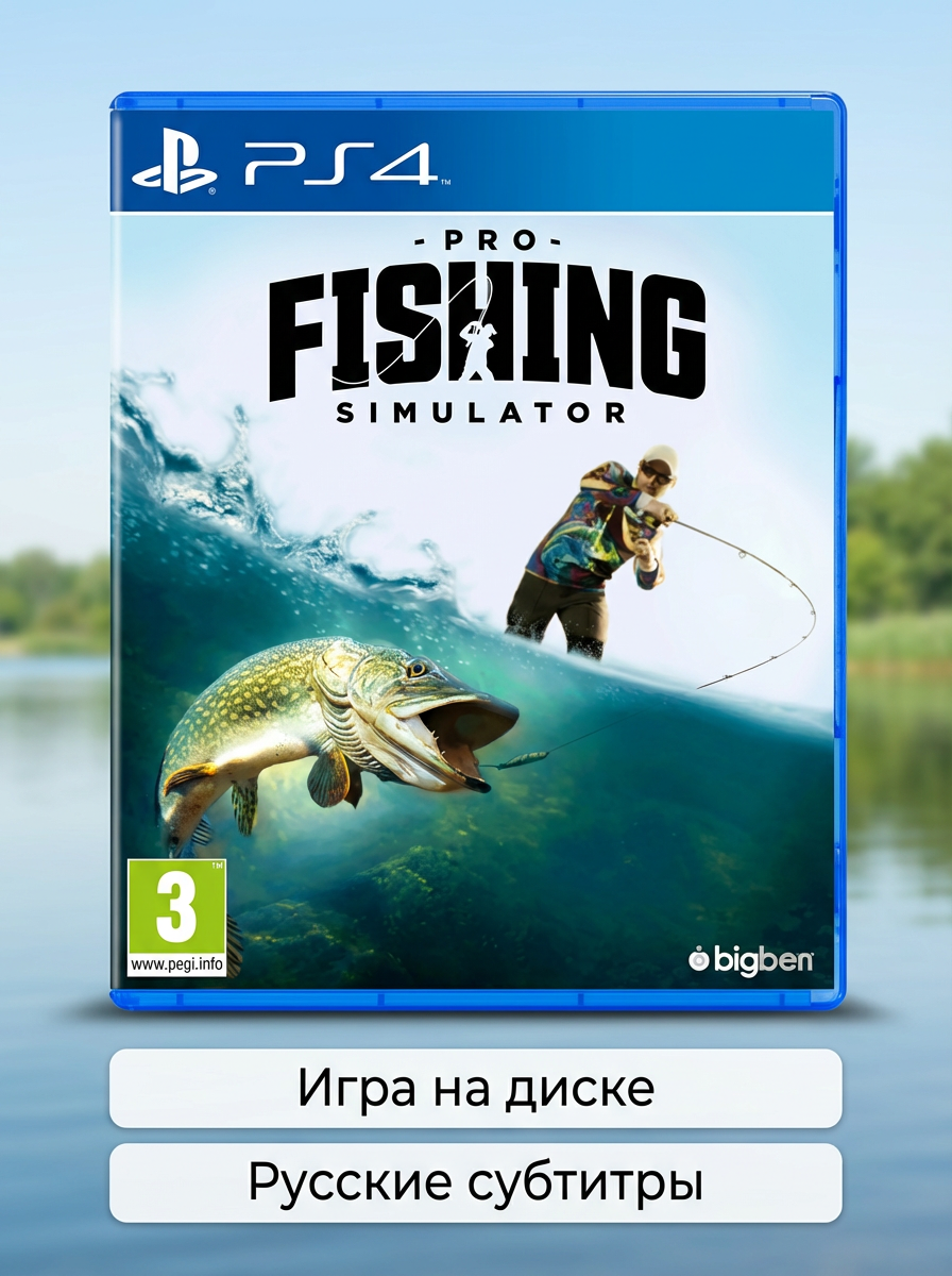 Игра Pro Fishing Simulator (PlayStation 4, Русские субтитры)
