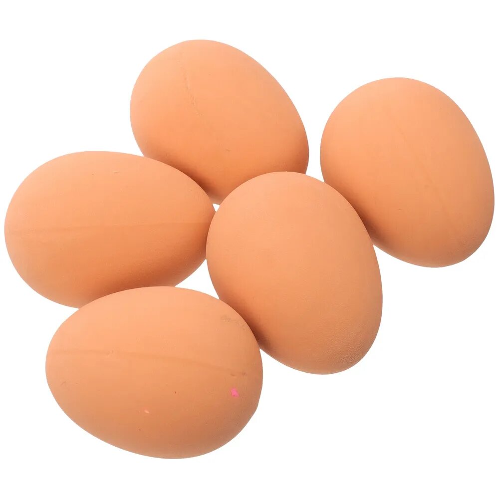 Прыгающие резиновые игрушки яйца для собак и щенков для активных игр, комплект из 5 штук