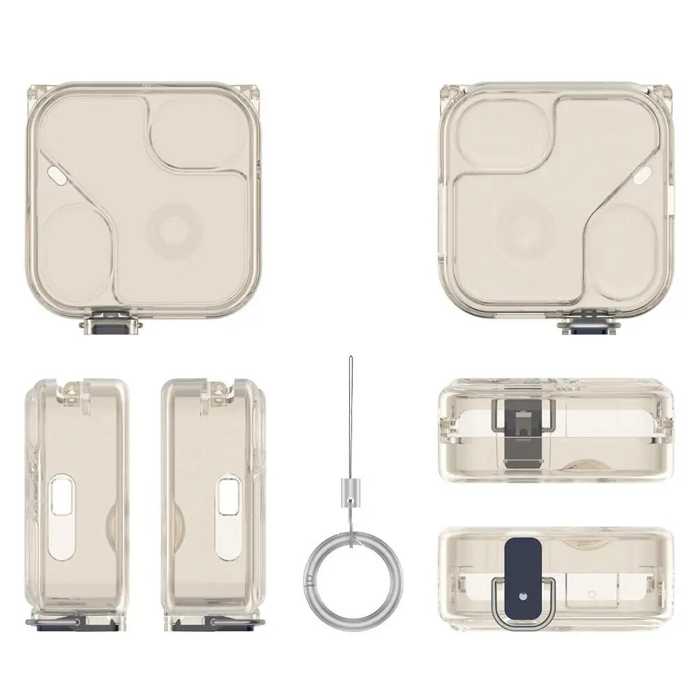 Прозрачный силиконовый чехол для наушников Nothing Ear(3) C