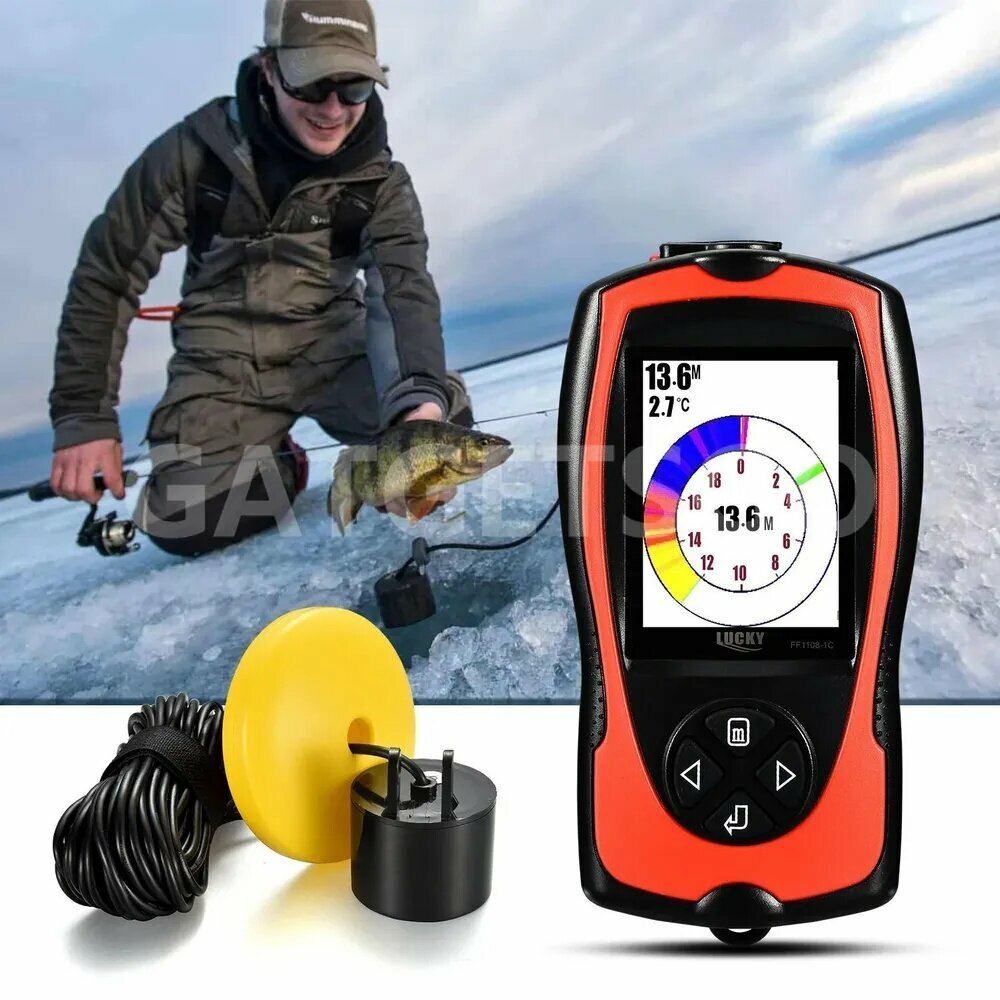 Эхолот для зимней рыбалки Lucky FF1108-1CT