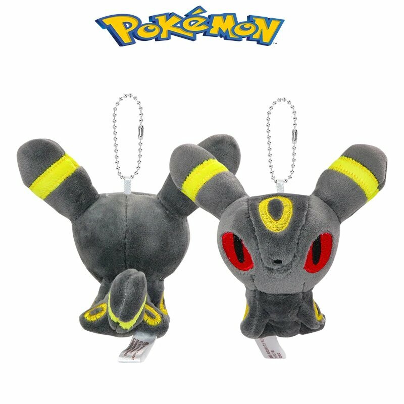 TAKARA TOMY Pokemon Umbreon Плюшевый брелок, серый
