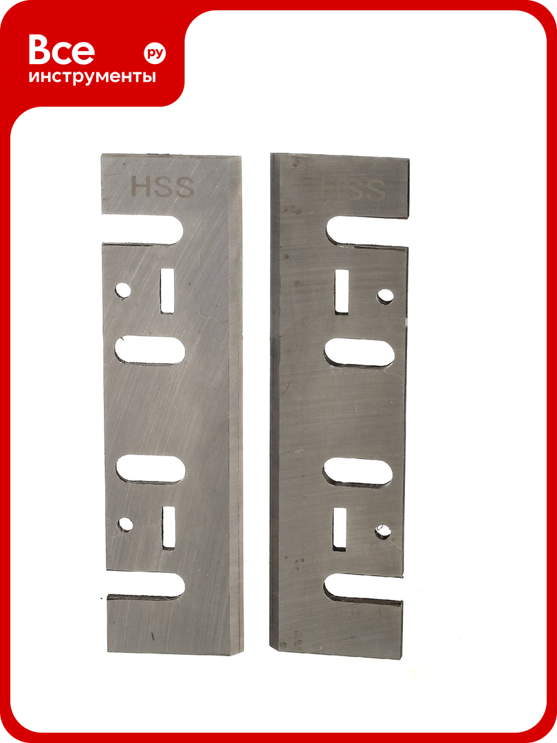 Ножи для электрорубанка 110х30х3 мм, 2 шт TORGWIN T184521