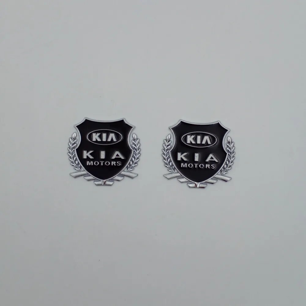 Эмблема (шильдик) с логотипом на автомобиль, мотоцикл, велосипед или гаджет 2 шт