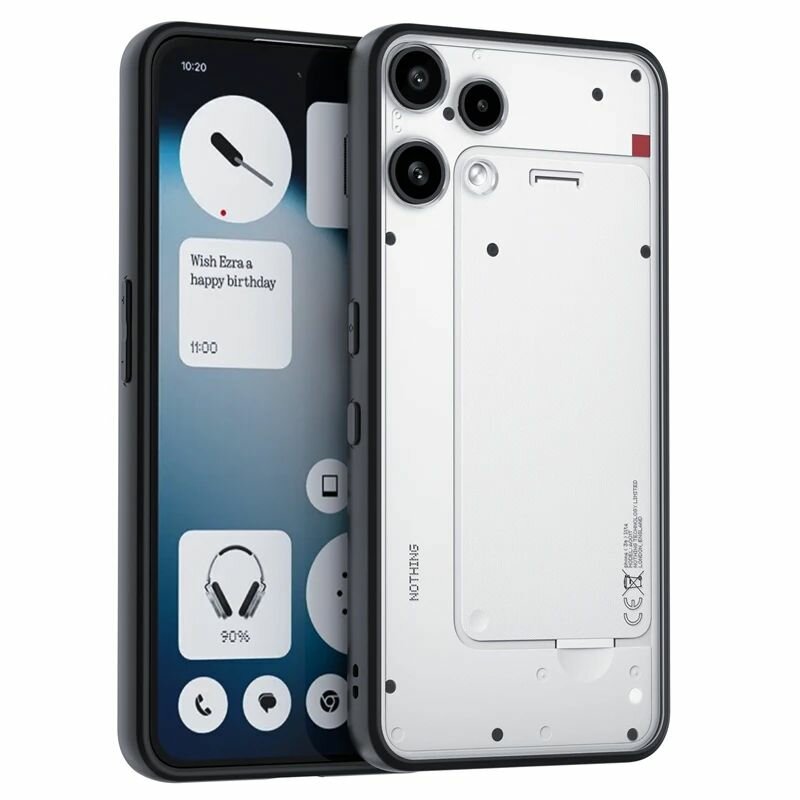 Матовый Акриловый Чехол Для Nothing Phone 3a Lite, Противоударный Прозрачный Матовый Жесткий ПК-корпус чехол на телефон ударопрочный кейс для смартфона