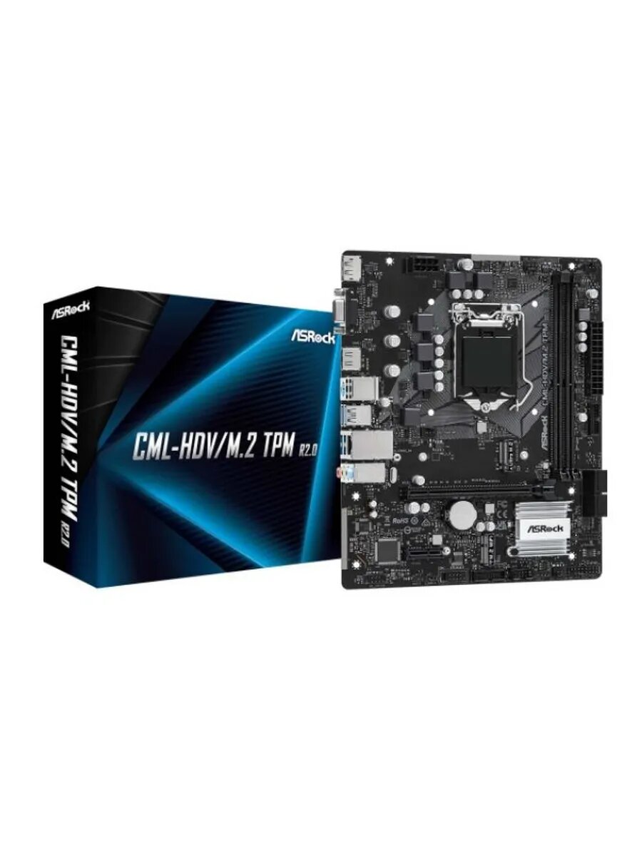 Материнская плата CML-HDV/M.2 TPM R2.0 - LGA 1200, DDR4