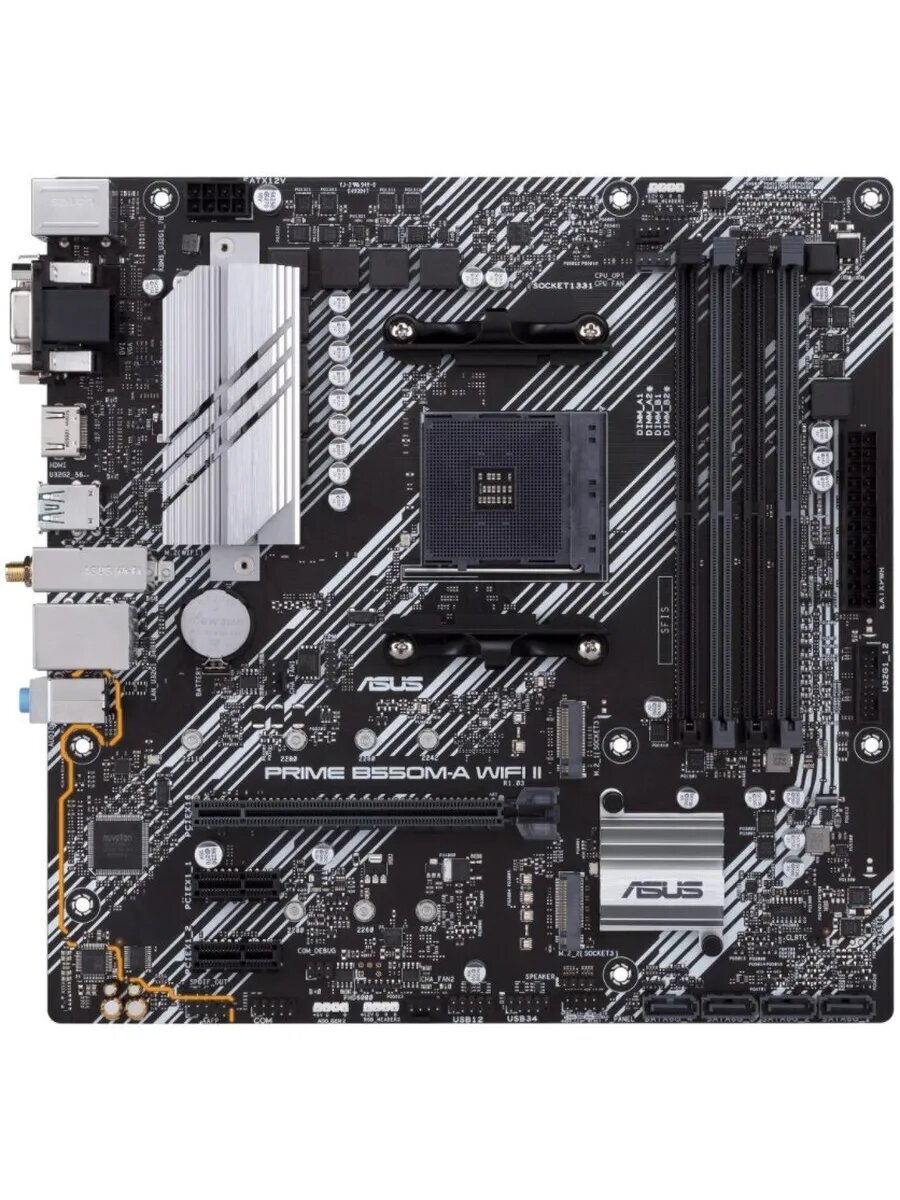 Материнская плата PRIME B550M-A WIFI II - AM4, DDR4