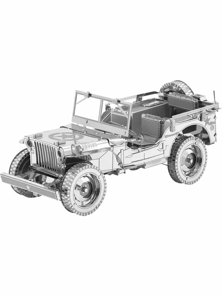 Боевая машина Уиллиса / подарок мужчине на день рождения 3D металлические головоломки DIY Взрослые игрушки