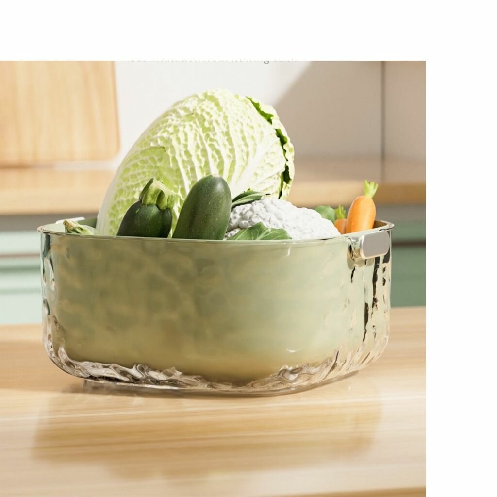 Набор мисок для продуктов 2 в 1 с дуршлагом