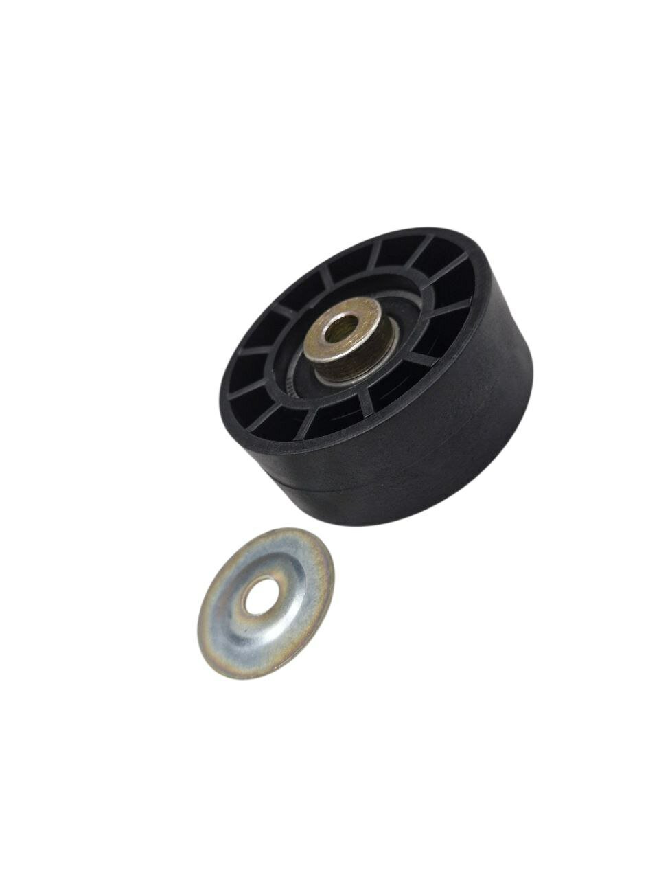 Ролик направляющий ремня генератора без бортика в сборе евро 3 740-11.1307225-03