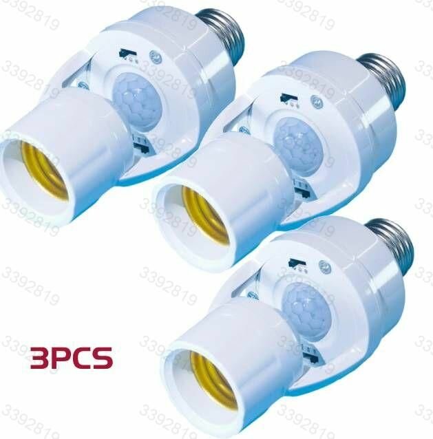 Датчик движения для освещения с патроном Е27